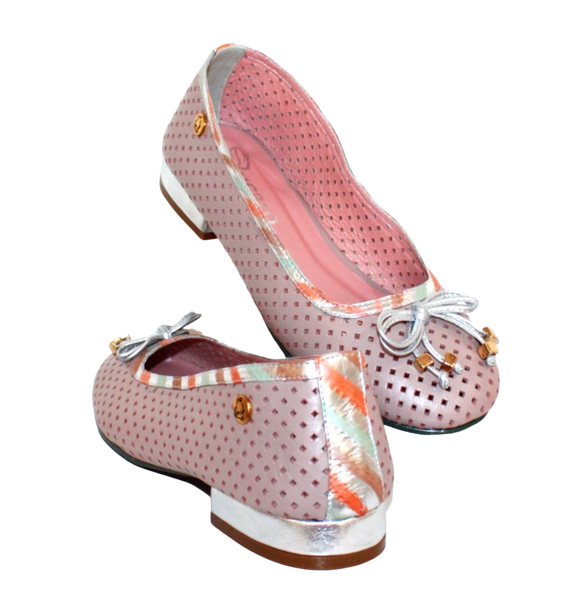 Ballerina in Leather with Round Toe | REF 632 – Bucaro Shoes